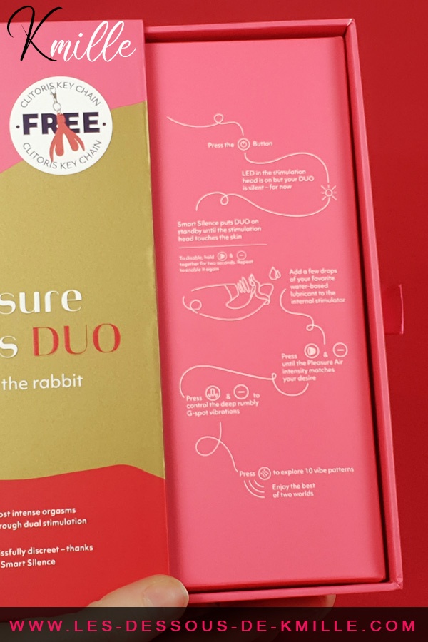 Le Womanizer Duo Girly, un double stimulateur pour la Saint-Valentin