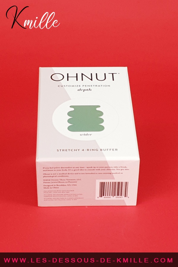 Les anneaux de confort sexuel Ohnut Wider, de la marque Ohnut