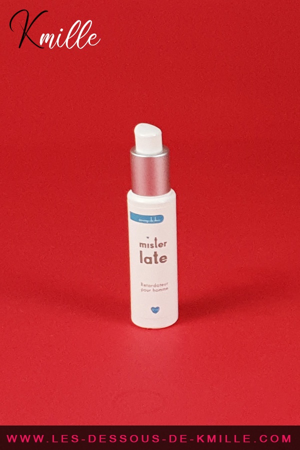 Le gel retardant pour homme Mister Late, de Passage du Désir