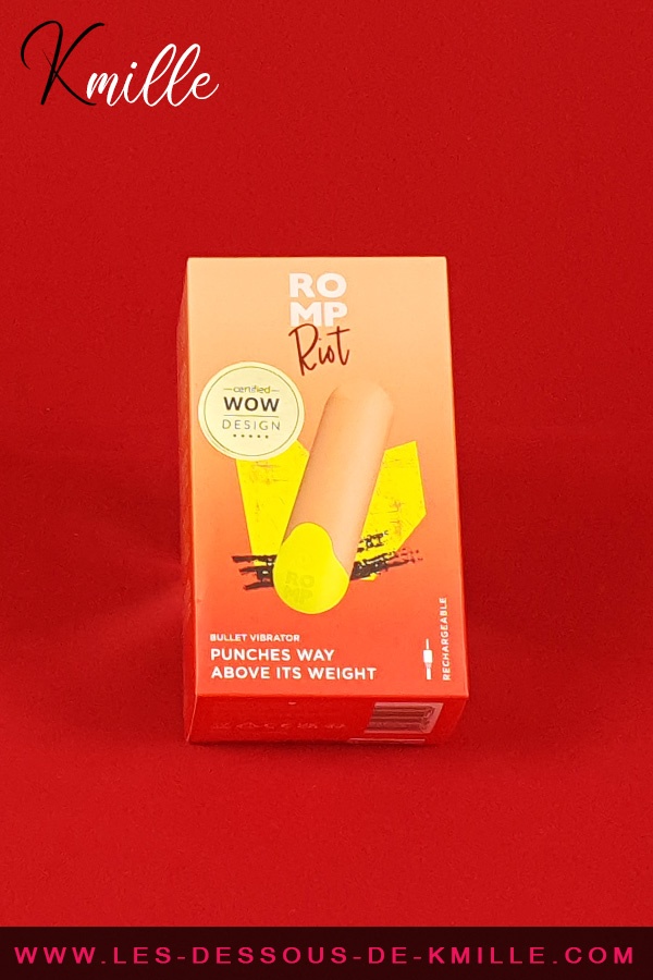 Le vibromasseur bullet ROMP Riot, un petit vibro ultra-compact