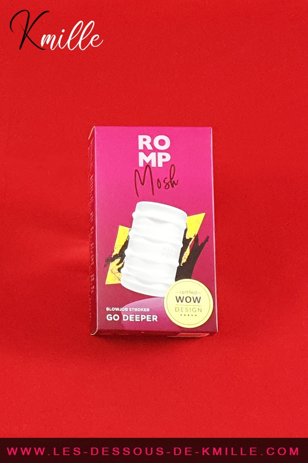 Le masturbateur réversible ROMP Mosh, un simulateur de fellation