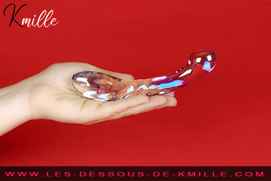 Le gode en verre point G Kalii, de la marque Biird