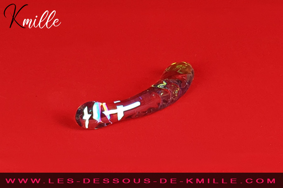 Le gode en verre point G Kalii, de la marque Biird